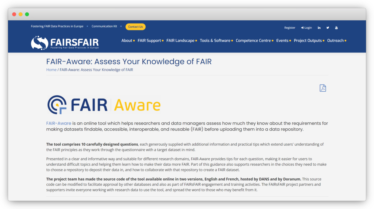 More Impact Through FAIR Research Data: These Tools Check the FAIRness ...