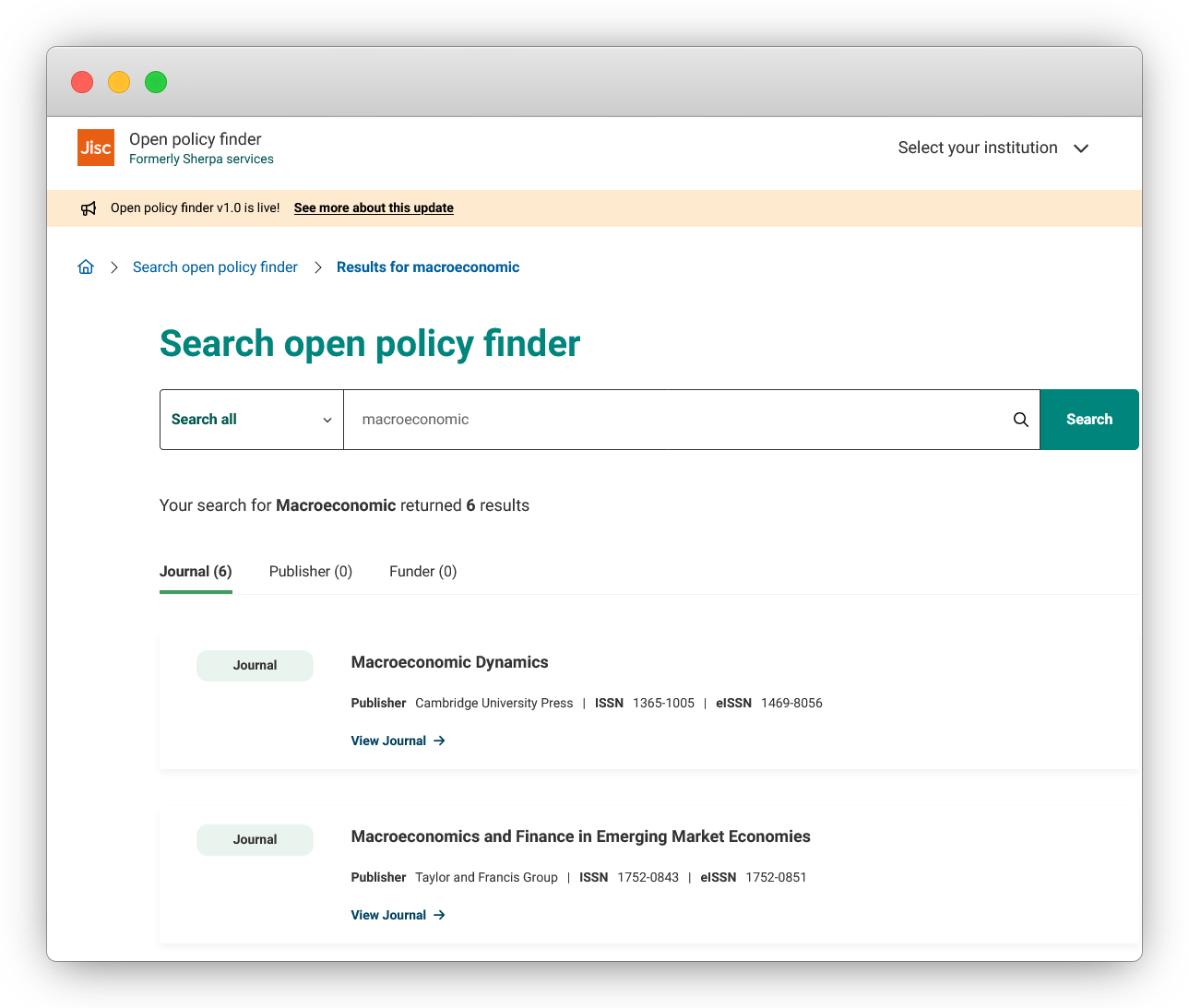 Publishing Well in Open Access: The Open Policy Finder Offers Guidance ...